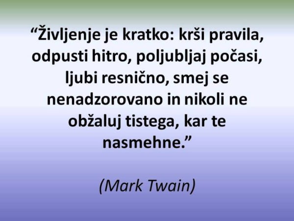Najlepše misli o življenju